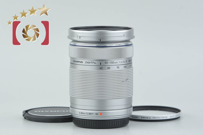 【中古】OLYMPUS オリンパス M.ZUIKO DIGITAL ED 40-150mm f/4-5.6 R シルバー – Five ...