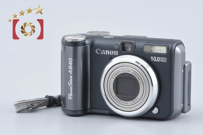 【中古】Canon キヤノン PowerShot A640 コンパクトデジタルカメラ – Five Star Camera | ファイブスターカメラ
