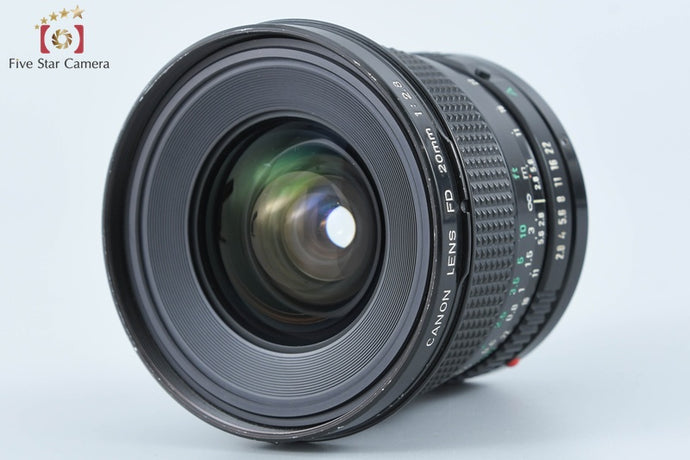 [Used] Canon New FD 20mm f/2.8 – Five Star Camera | ファイブスターカメラ