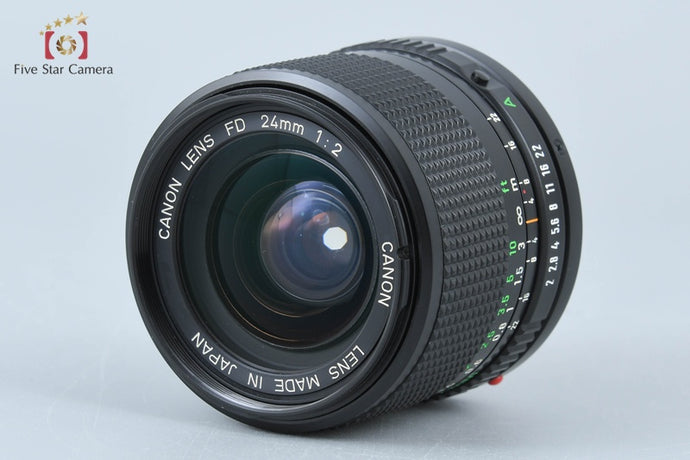 [Used] Canon New FD 24mm f/2 – Five Star Camera | ファイブスターカメラ