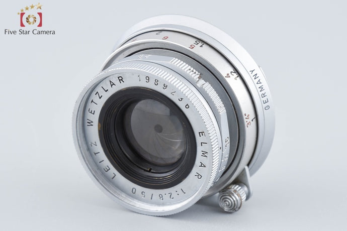 [Used] Leica Elmar 50mm f/2.8 Leica M-mount – Five Star Camera | ファイブスターカメラ