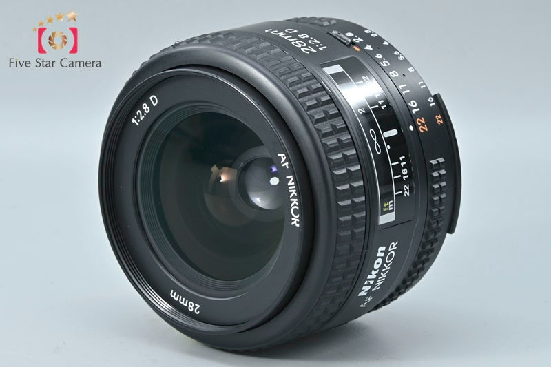 中古】Nikon ニコン AF NIKKOR 28mm f/2.8 D – Five Star Camera