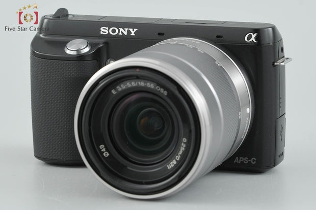 [Used] SONY α NEX-F3 Zoom Lens Kit Black, Low Shutter Count – Five Star ...