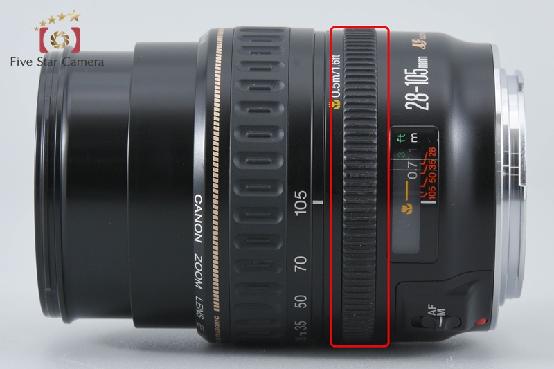 【中古】Canon キヤノン EF 28-105mm f/3.5-4.5 USM | 中古カメラ・フィルムカメラを中心に取り揃えるファイブスターカメラ